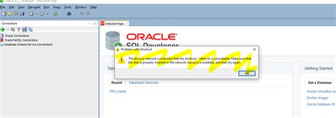 Unable To Create New Database Connection In Sql Developer Version 194