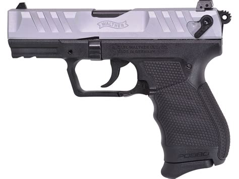Walther Pd380 380 Acp Pistol 37 Barrel 91 Round Black