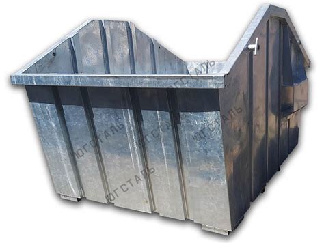 Контейнер на мусоровоз для крупногабаритного мусора и отходов