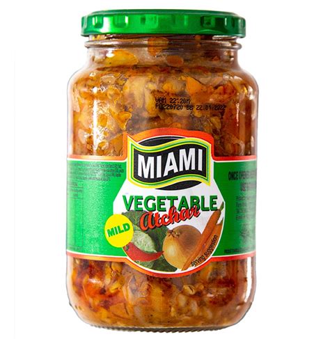 Miami Vegetable Atchar 400g Happy Hippo Foods