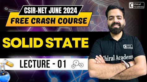 Solid State Csir Net June 2024 Free Crash Course Lect 01 Youtube