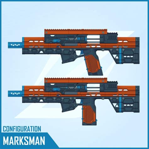A Modular Cyber Punk Themed Nerf Blaster Toy I Am Developing Called The Hammerhead R Cyberpunk