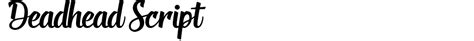 Deadhead Script Font Download