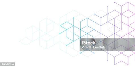 등각 투영 모양 블록이있는 그래픽 디자인 요소 추상 기하학적 배경의 벡터 그림 0명에 대한 스톡 벡터 아트 및 기타 이미지 0명 3차원 형태 개념 Istock