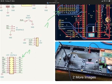 64x32 led matrix clock 5 steps with pictures instructables