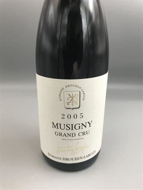 2005 Drouhin Laroze Musigny Grand Cru Traditional Wine