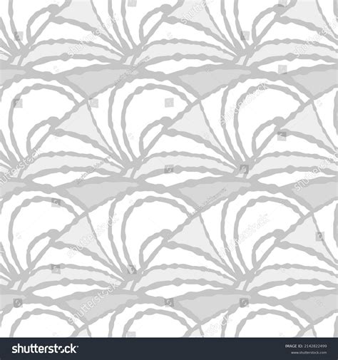 Seamless Pattern Simple Abstract Drawing Vector Stock Vector Royalty Free 2142822499
