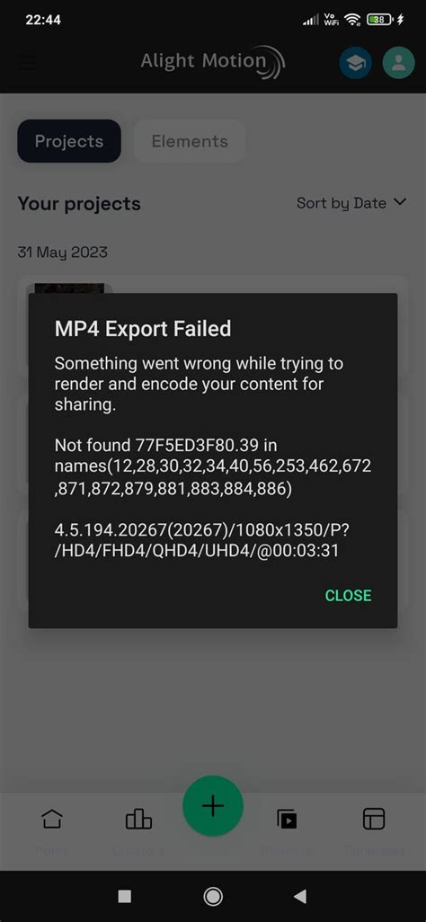 Need Help Fixing An Error Ralightmotion