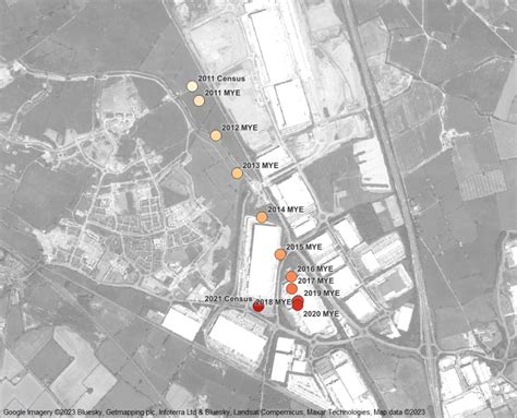 Shifting Population Barney Stringer