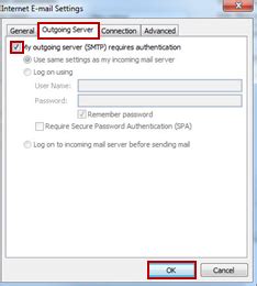 Changing Email Server Settings For Microsoft Outlook