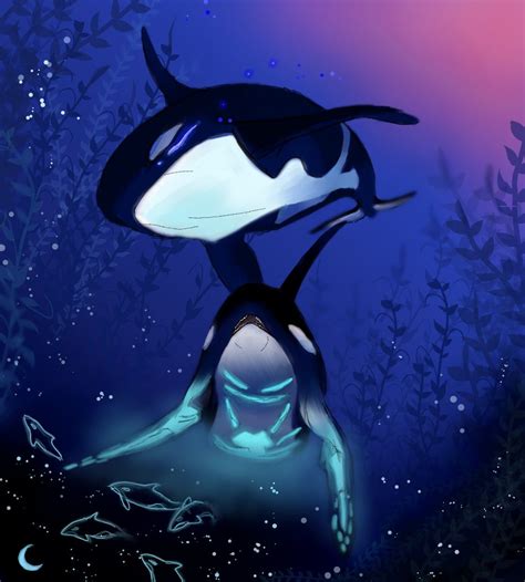 Orca Anime Orca Fanart Orca Whale Oc Orca Art