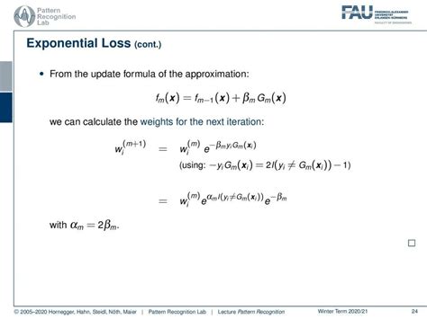 Which Loss Function Does Adaboost Actually Optimize By Andreas Maier