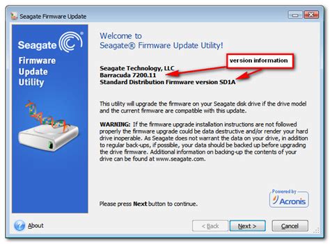Seagate Firmware Update Utility Step By Step