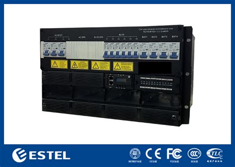 Telecom Rectifier System 19 Inch Rack Mount 48v Dc Power Supply Telecom Rectifier System Solar