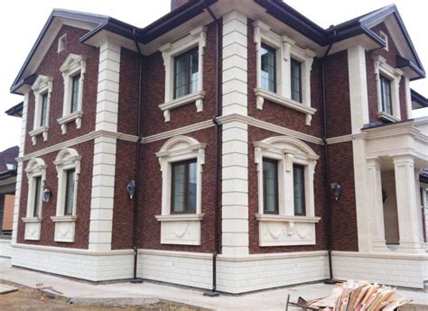 Фасадный декор виды лепнины и материалы для наружной отделки дома своими руками Названия