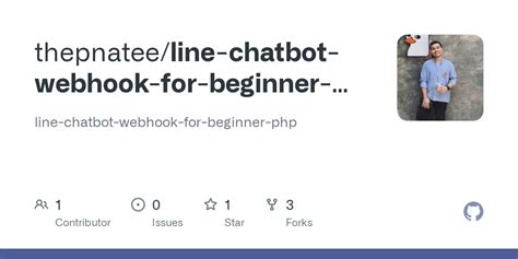 Github Thepnateeline Chatbot Webhook For Beginner Php Line Chatbot