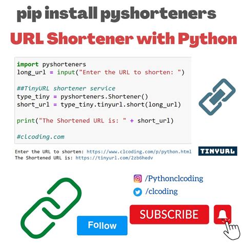 Python Coding On Linkedin Url Shortener With Python