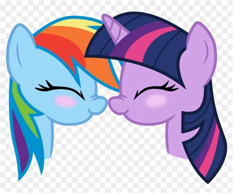 Twilight Sparkle And Rainbow Dash Shipping By Mlp Rainbow Dash And