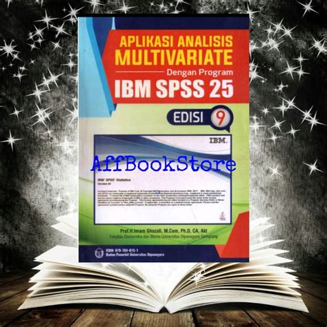 Jual Aplikasi Analisis Multivariate Dengan Program Edisi 9 Shopee