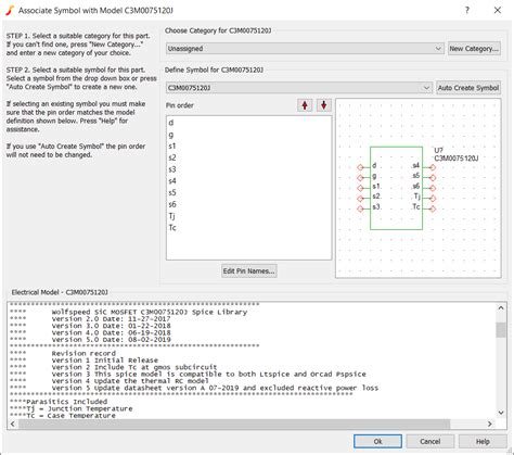 Import Sic Mosfet Ltspice Models Of C3m0075120j To Simetrix — Wolfspeed Power Applications Forum