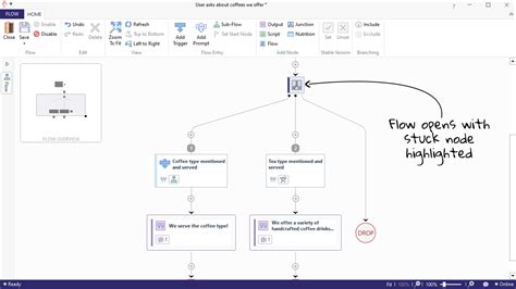 Find Stuck Flows Teneo Developers