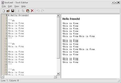 Libweb Multi Line Code Blocks With Blank Lines Causes Vertical Text Overlap · Issue 7121