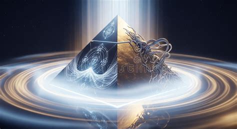 Split Pyramid Stock Illustrations 193 Split Pyramid Stock