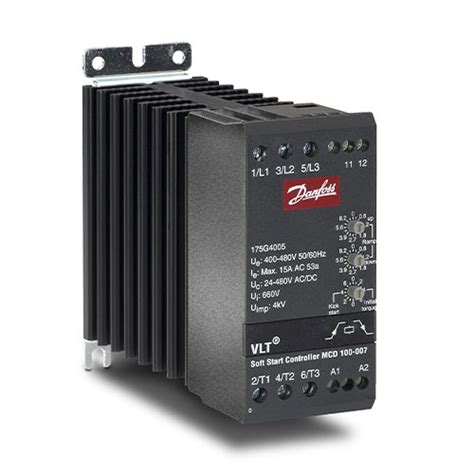 Khởi động Mềm Danfoss Mcd100 001 550 600v 3a Khởi động Mềm Danfoss Mcd100 001 550 600v 3a