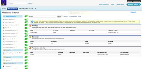 Salesforce Metadata Search MST Solutions
