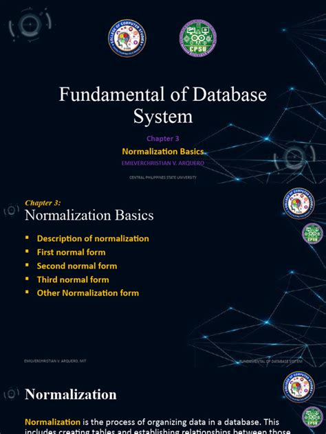 Pcit 02 Chapter 3 Of Fundamental Of Database System Pdf Databases