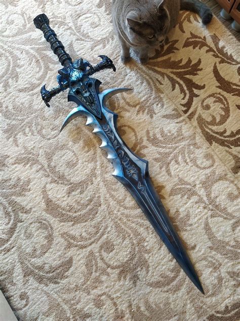 Frostmourne Sword Arthas The Lich King World Of Warcraft 3d Model
