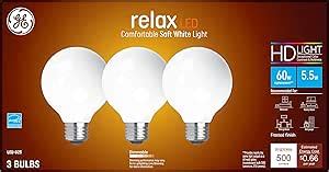 Relax HD Soft White W Frosted G Pack Amazon Com
