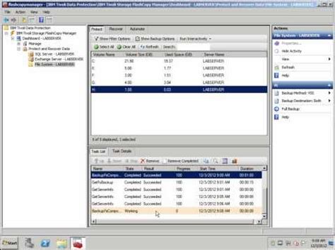 IBM Tivoli Storage FlashCopy Manager 3 2 Updates Storage CH Blog