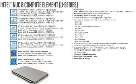 These Are The Specs Of Intels Nuc Element Modular Pcs
