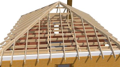 Самая простая 4-х скатная кровля из металлочерепицы Ч.1. / Steel Roof ...