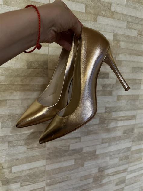 Navyboot туфлі шкіра золото — ціна 390 грн у каталозі Туфлі Купити жіночі речі за доступною