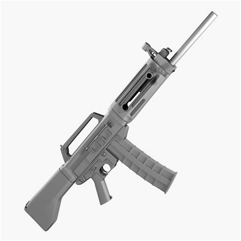 Usas 12 Shotgun High Poly 3d Model Cgtrader