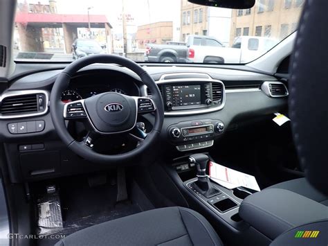 Black Interior 2020 Kia Sorento Lx Awd Photo 136452039