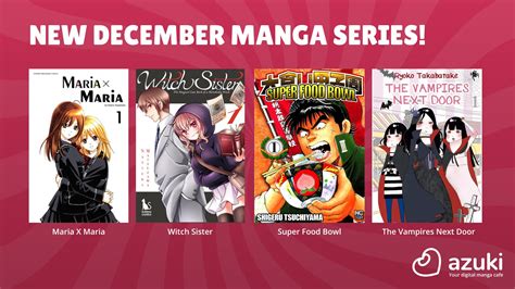 Azuki Adds Maria X Maria Witch Sister And More Manga