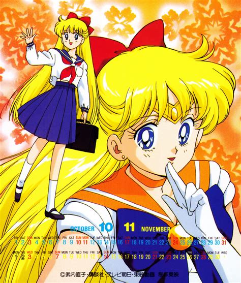 Bishoujo Senshi Sailor Moon Minako Venus Calendar Minitokyo
