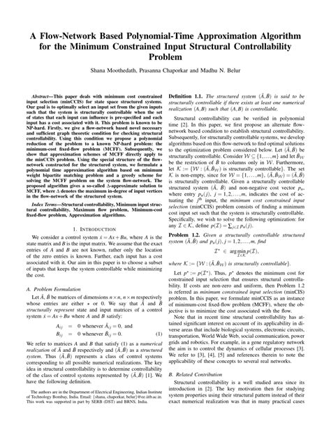 Pdf A Flow Network Based Polynomial Time Approximation Algorithm For