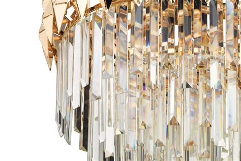 Rodya Elİlİk Yuvarlak Krİstal Sarkit Avİze Gold