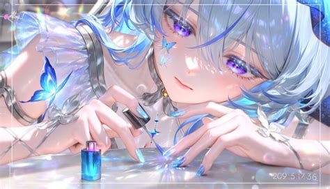 Alens Alens454635 Shorekeeper Wuthering Waves Wuthering Waves Ai Assisted Highres Blue