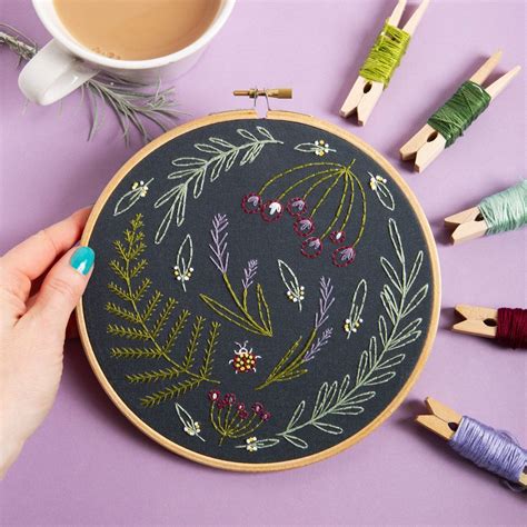 Embroidery Kits And Supplies Hawthorn Handmade