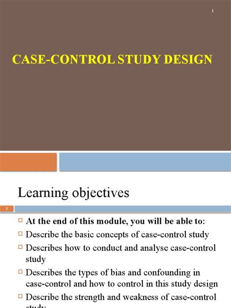 Case Control Study Design Pdf Cohort Study Odds Ratio