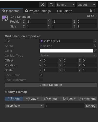 How To Make Specific Tiles Of Tilemap Invisible Unity Engine Unity Discussions