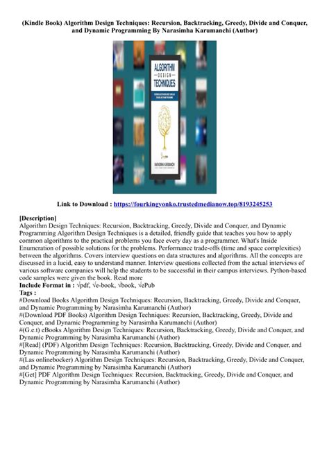 Ppt Ebook Download Algorithm Design Techniques Recursion Backtracking Greedy D