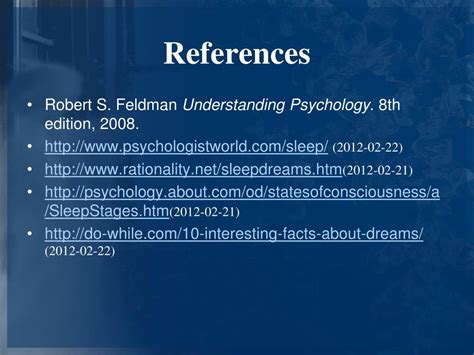 Ppt Sleep And Dreams Powerpoint Presentation Free Download Id 2080941