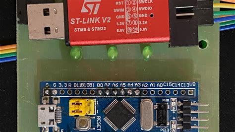 Program Stm32 With St Link V2 Youtube