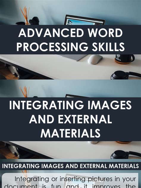 Advanced Word Processing Skills Pdf Image Computing